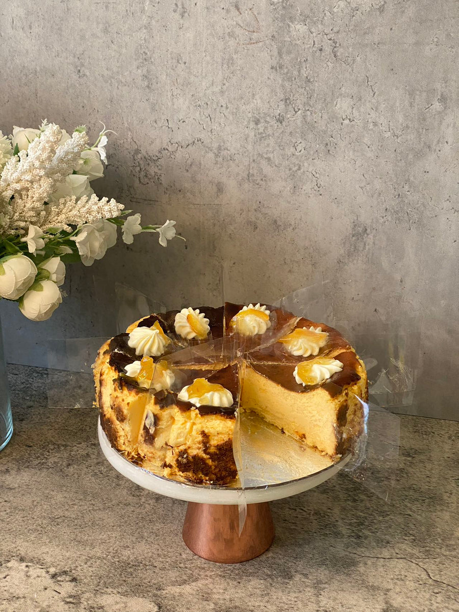 Japanese Yuzu Basque Burnt Cheesecake – Melcoconut Studio